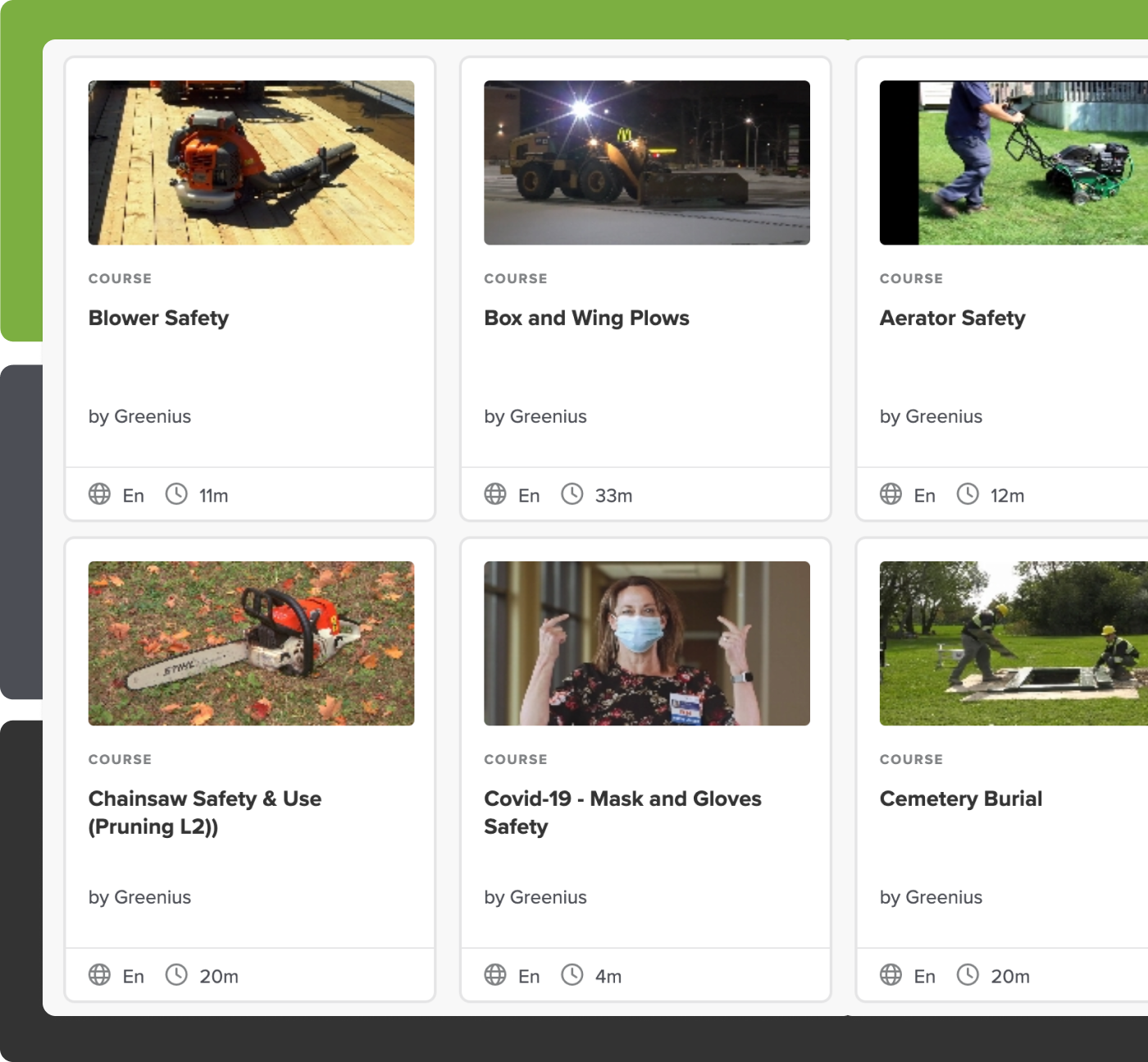 Greenius: Landscaping Training Software - LMN
