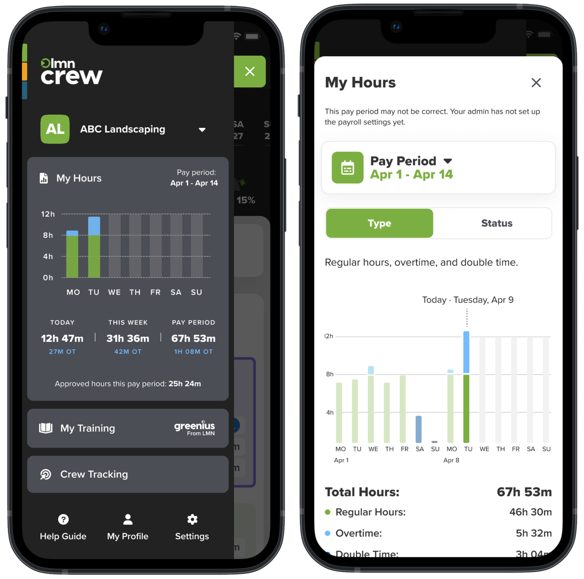 LMN Crew App for Landscaping Teams - LMN